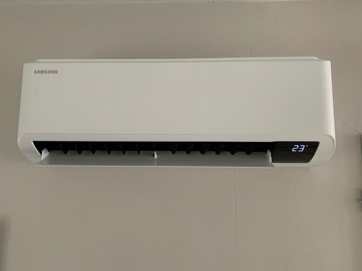Installation d'une clim réversible Samsung CEBU à Sorbiers (42) - eezila